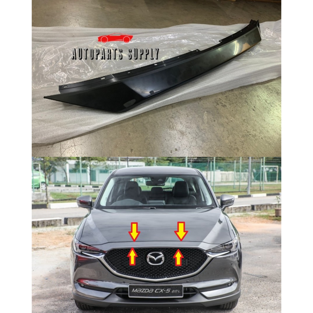ORIGINAL MAZDA CX5 CX-5 KF 2017 - 2023 FRONT GRILLE TOP COVER | Shopee ...