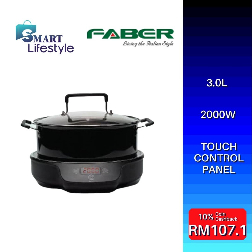 FABER INDUCTION COOKER ( FIC RACCO 2030R ) | Shopee Malaysia
