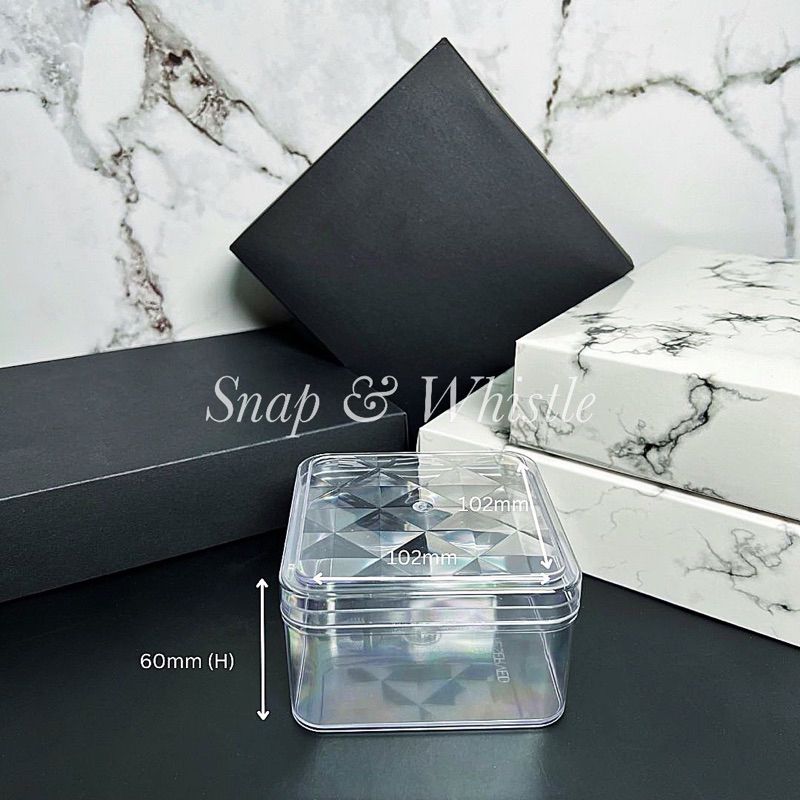 1 Carton 48pcs Balang Kuih Raya PL668B Cookie Jar Plastic Container ...