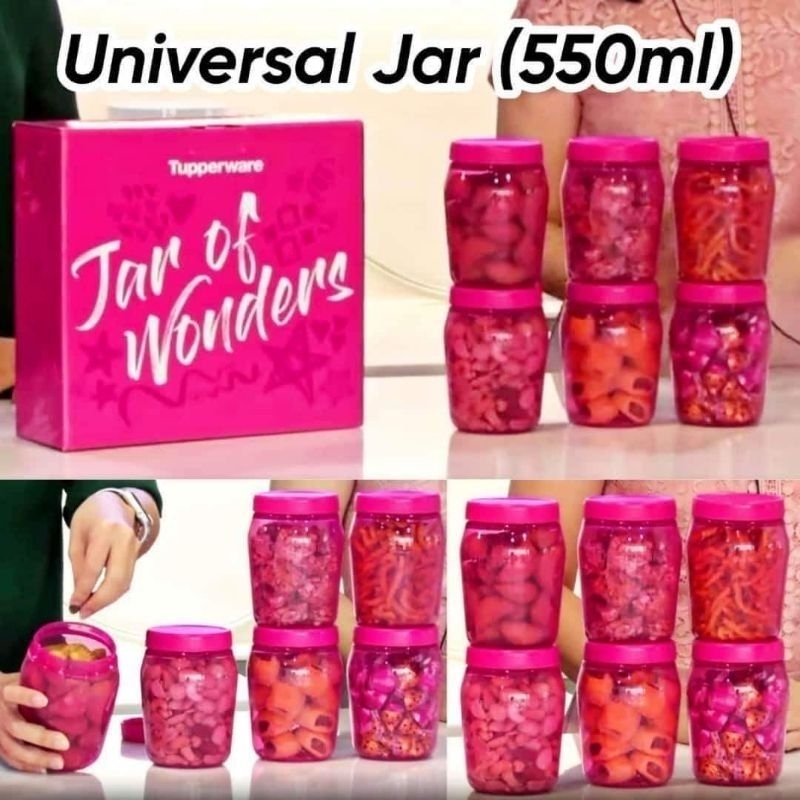 Tupperware Universal Jar 550 ml | Shopee Malaysia