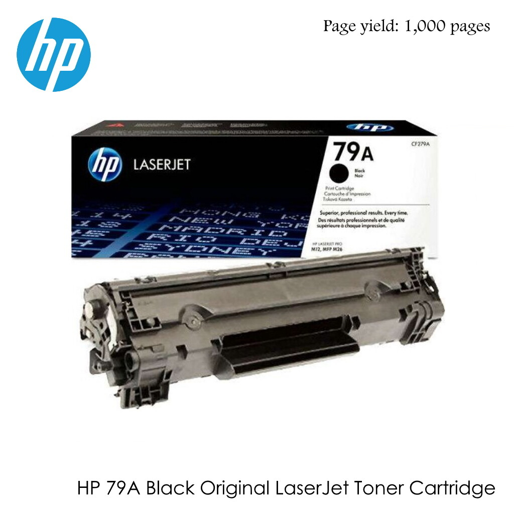 HP 79A Black Original LaserJet Toner Cartridge - (CF279A) | Shopee Malaysia