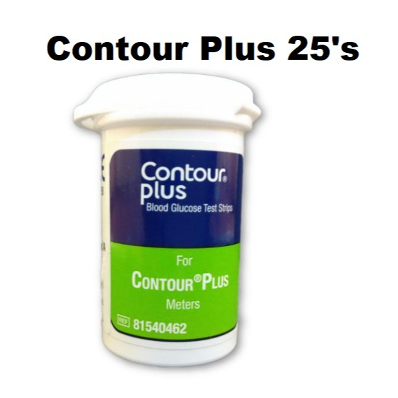 Bayer Contour Plus One Starter Kit Foc 25'S Test Strips/Contour Plus ...