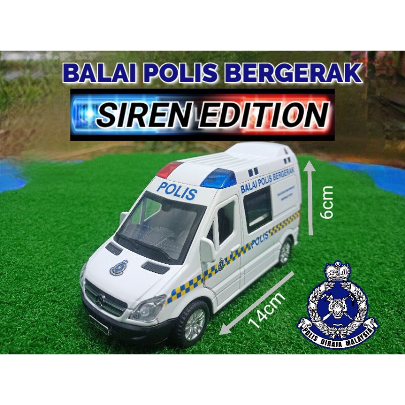 VAN POLIS 1/36 VAN BALAI POLIS BERGERAK PDRM | Shopee Malaysia