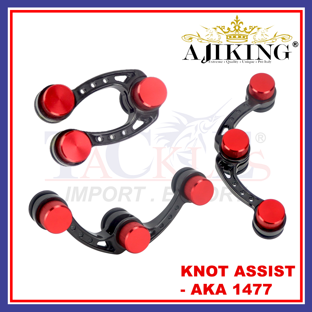 Fishing Tools Ajiking Knot Assist Knotter Assist Line Leader Connection ...