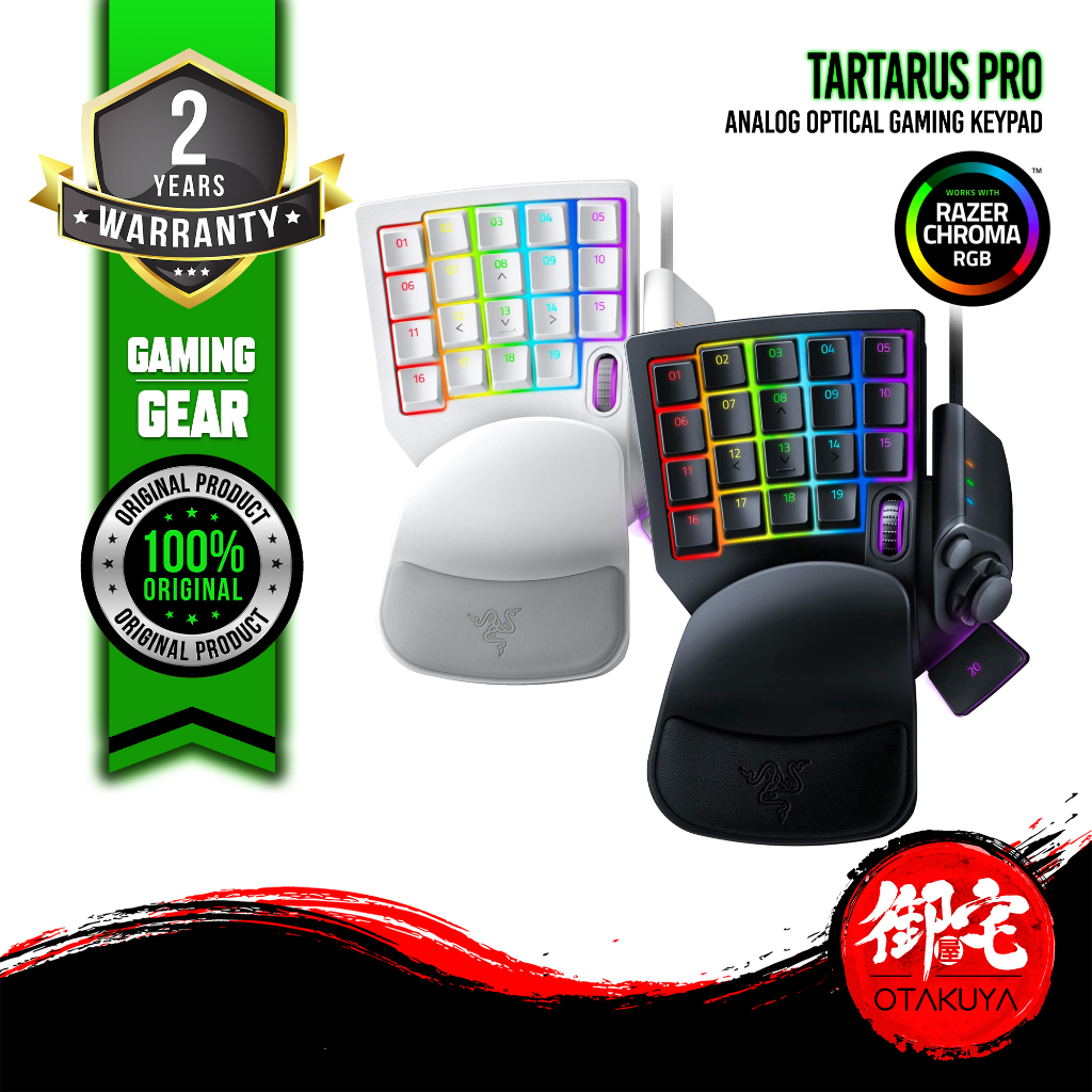 RAZER Tartarus Pro Analog Optical Gaming Keypad 32 Programmable Keys ...