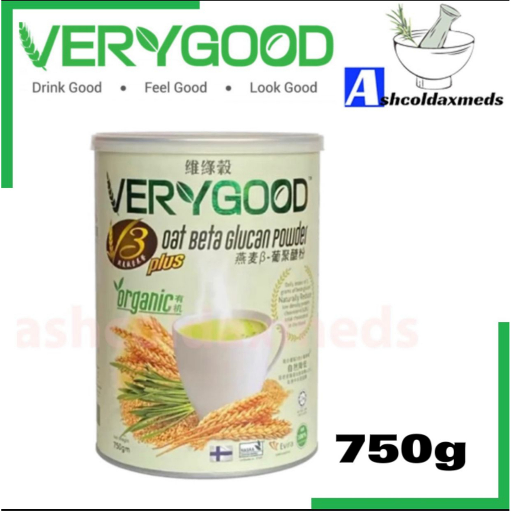 VERYGOOD OAT BETA GLUCAN POWDER 750g / 750gX2 | Shopee Malaysia