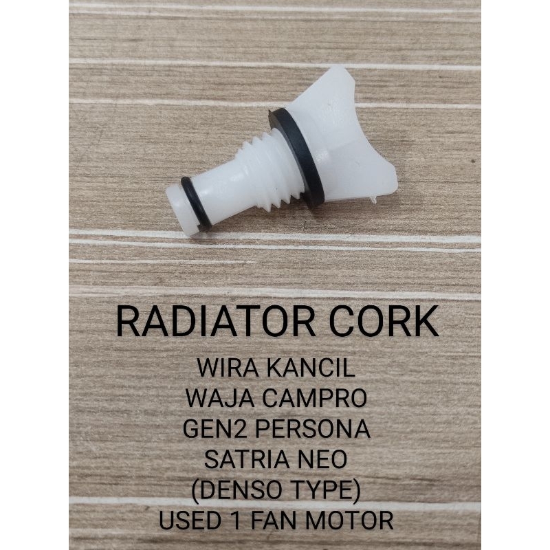 WIRA, KANCIL, WAJA CAMPRO, NEO, GEN2, PERSONA DENSO TYPE RADIATOR CORK ...