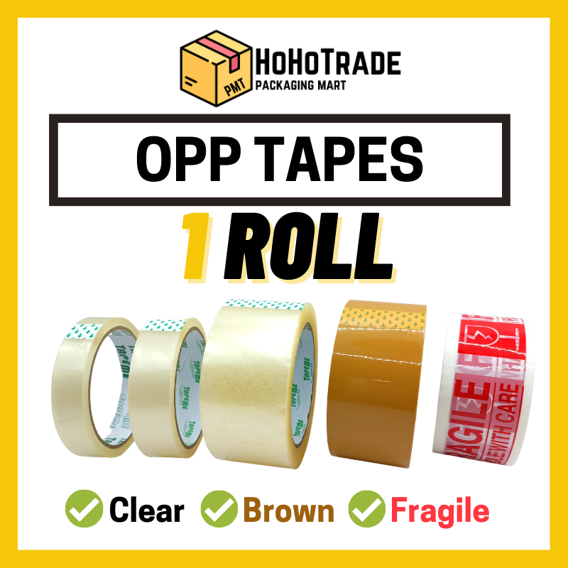 Hohotrade [KL Ready Stock] Opp Tape Salotape Cellophane Tape Fragile ...