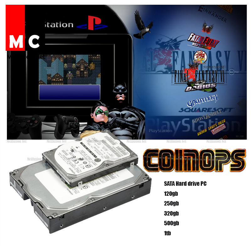 CoinOPS / Duck Station Desktop PC Games HDD 250GB, 1TB | Shopee Malaysia