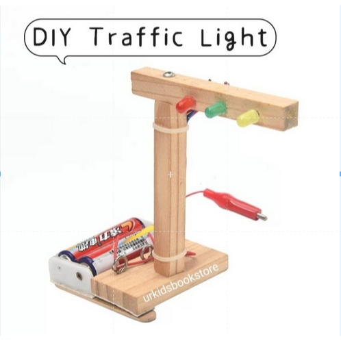 READY STOCK-STEM STEAM DIY Traffic Light Science Experiment Kits Home ...