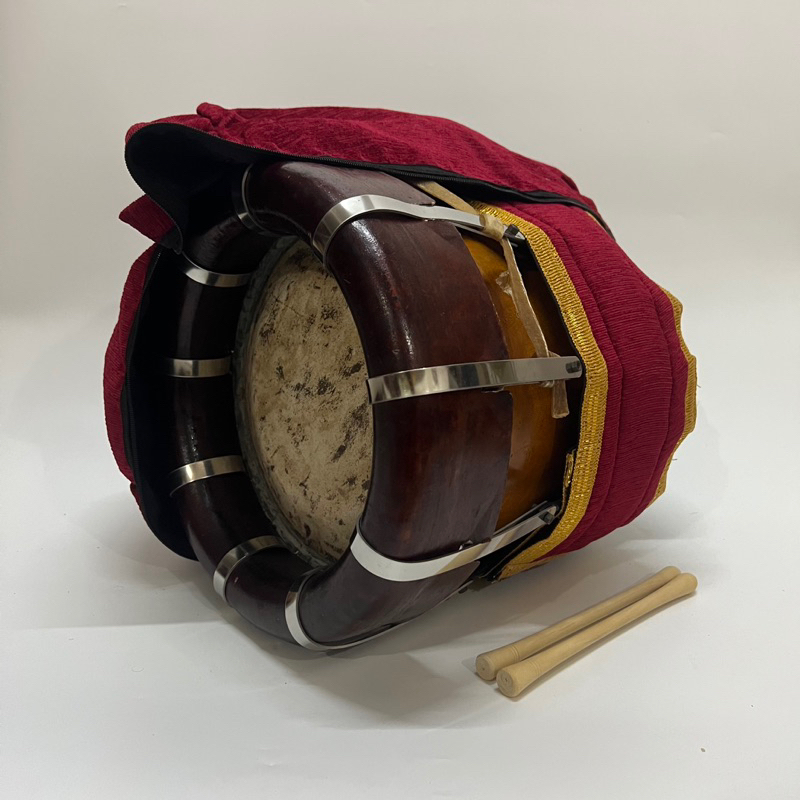 Mini CD thattu Thavil Full Set with covers, special bag and kuchi ...