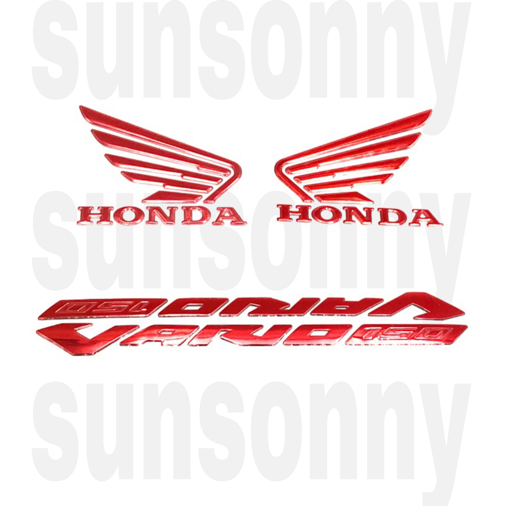 HONDA RS150 RS 150 WINNER / VARIO150 VARIO 150 Emblem Logo Mark Vietnam ...