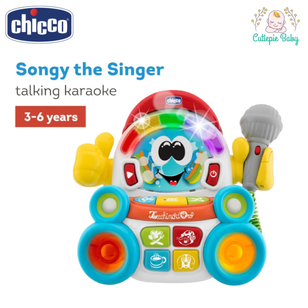 Chicco Toy Songy The Singer Karaoke From 3 - 6 years | Shopee Malaysia