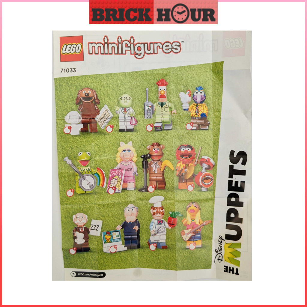 71033 LEGO Minifigures The Muppets Series - Complete sets of 12 (MISP ...