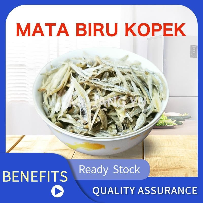 💯 PROMOSI IKAN BILIS MATA BIRU GRED A | RAPUH & RANGUP 🔥 | Shopee Malaysia