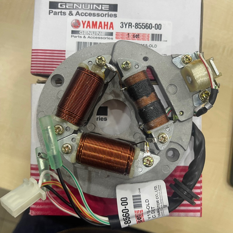 YAMAHA Y110 (OLD) MAGNET COIL SET CDI SET -3YR-85560-00 ORIGINAL YAMAHA ...