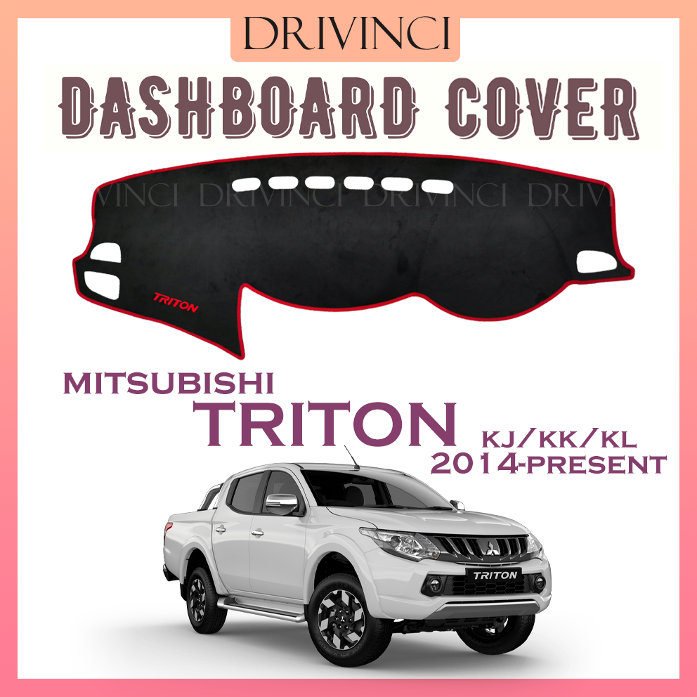 Mitsubishi Triton KJ/KK/KL Dashboard Cover Protector Anti-Reflection ...