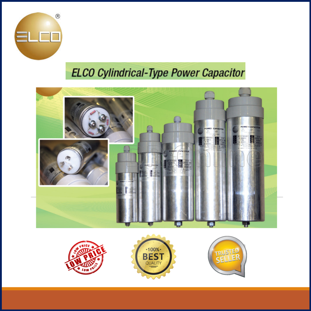 ELCO Power Capacitor bank Cylinder Type 10kvar/15kvar/20kvar/25kvar ...