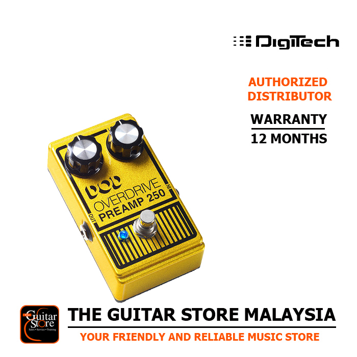 DOD By Digitech Overdrive Preamp 250 Guitar Effect Pedal | Shopee Malaysia