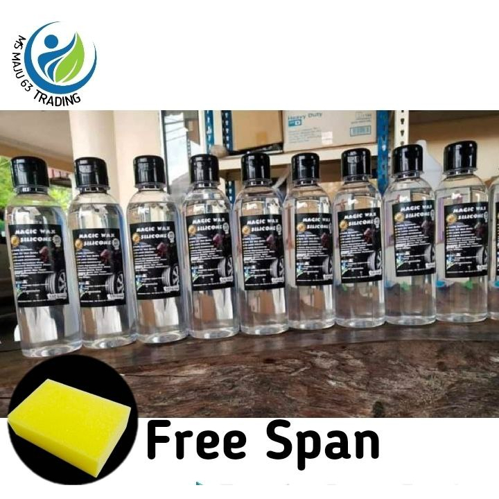 Magic Wax Silicone Ori 100% PEKAT With Top Cap / Wax Tayar 330ml ...
