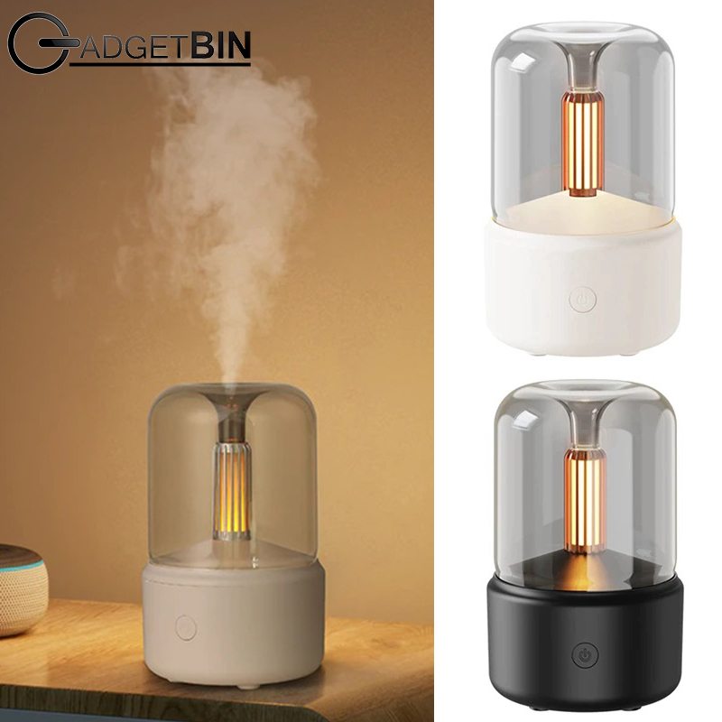 Portable USB 180ml Electric Air Humidifier Aroma Diffuser Cool Mist ...