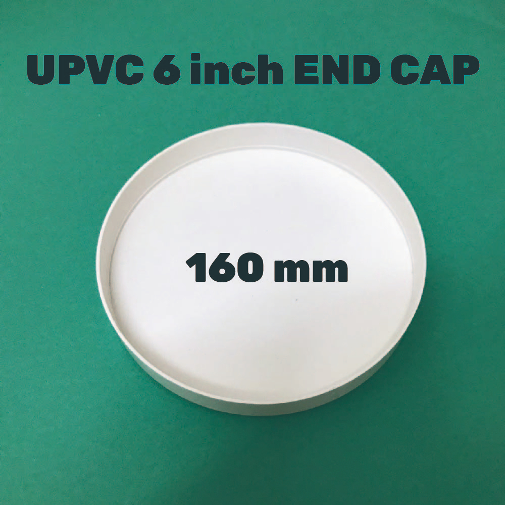 UPVC End Cap UPVCFitting (For White pipe / Paip Putih ) (1 1/4" ,1 1/2 ...