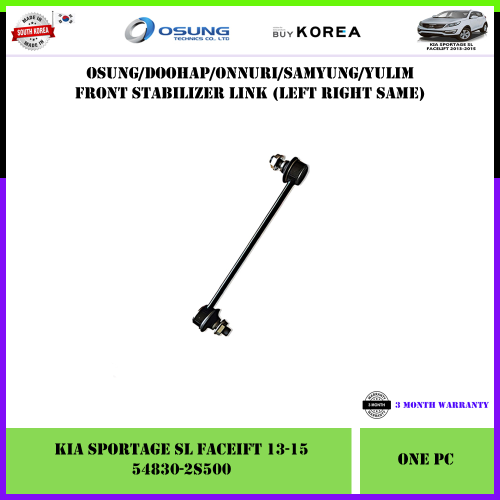 Kia Sportage SL Facelift 2014-2015 Front Stabilizer Link 1pc (LH RH ...