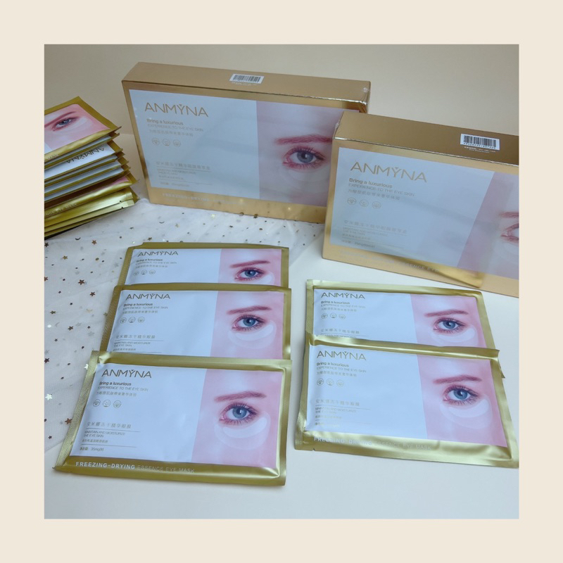 【𝐑𝐞𝐚𝐝𝐲 𝐒𝐭𝐨𝐜𝐤】ANMYNA Freeze-Dried Essence Eye Mask Exclusive 安米娜冻干精华眼膜贴 ...