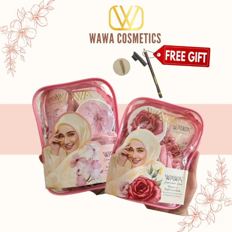 WAWA SHOWER &BATH ESSENTIAL WAWA COSMETICS BY WAWA ZAINAL (ORIGINAL HQ ...