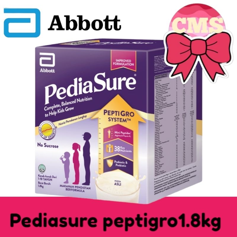PEDIASURE 1.8KG ASLI/VANILLA/CHOCOLATE | Shopee Malaysia