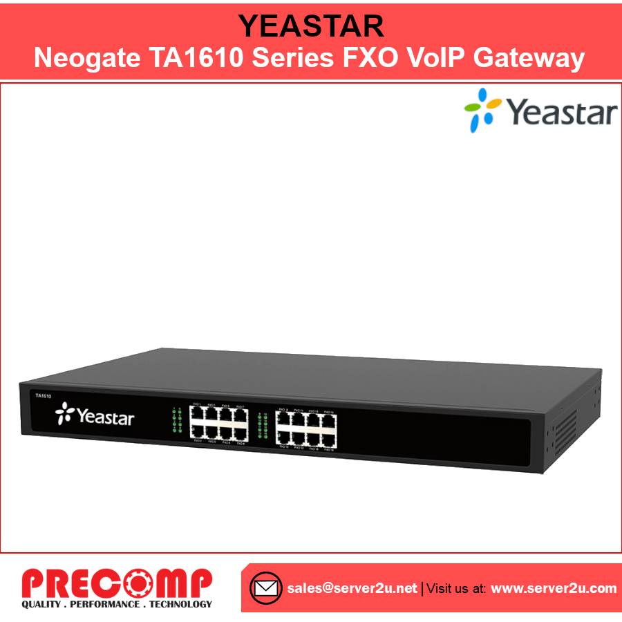 Yeastar Neogate TA1610 Series FXO VoIP Gateway | Shopee Malaysia