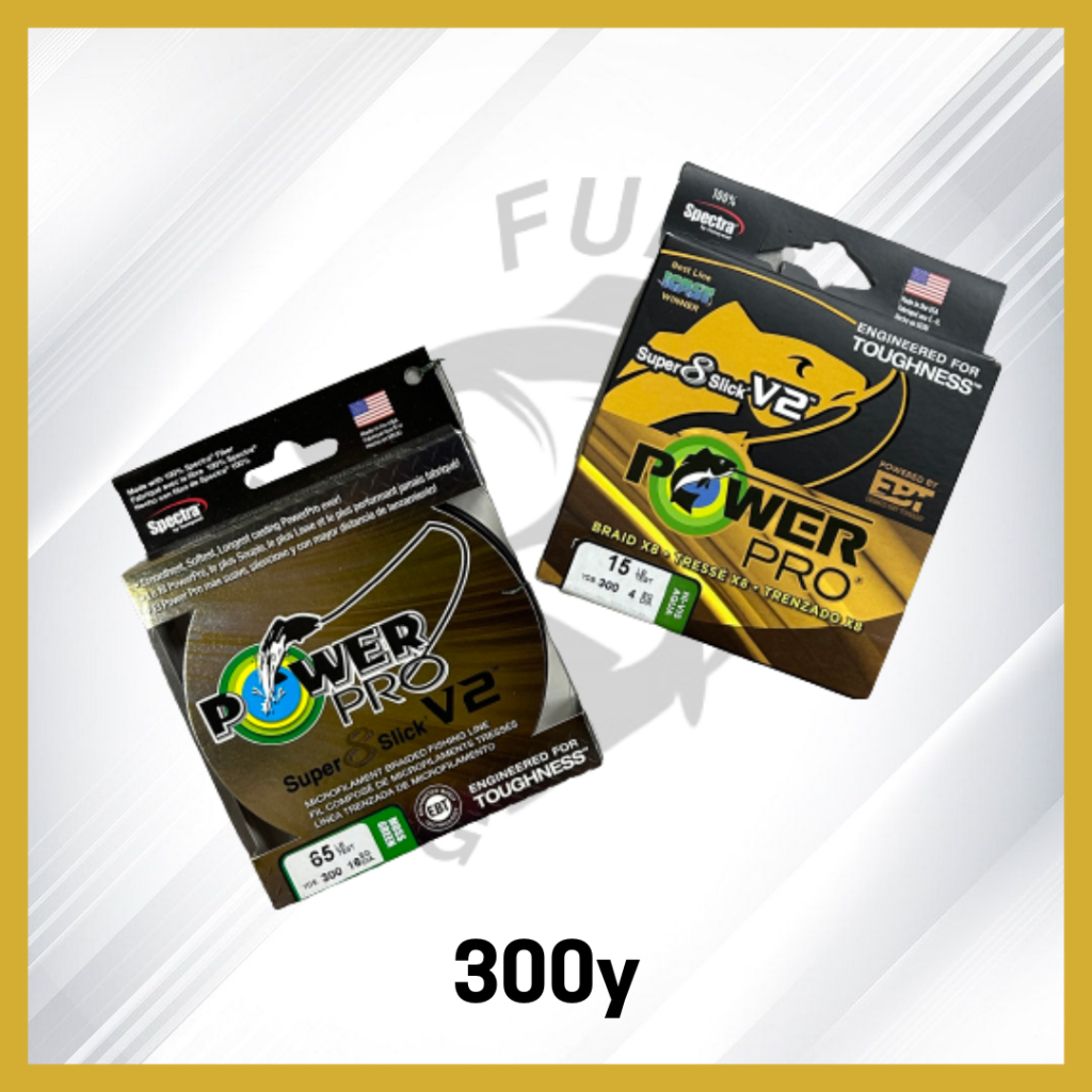 POWER PRO V2 SUPER 8 SLICK V2 BRAIDED FISHING LINE (300Y) | Shopee Malaysia