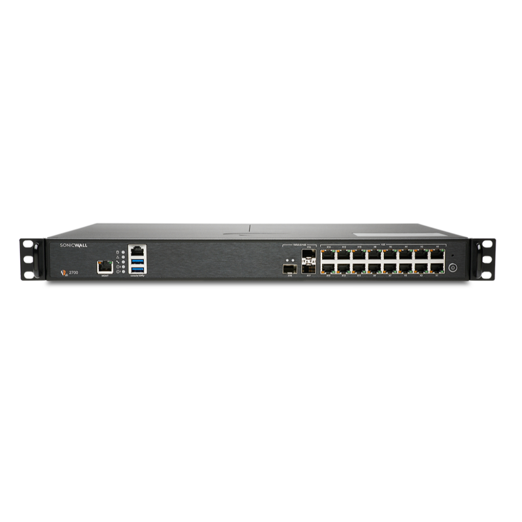 SONICWALL NSA 2700 Firewall SECURE UPGRADE 3700 4700 5700 6700 6600 ...
