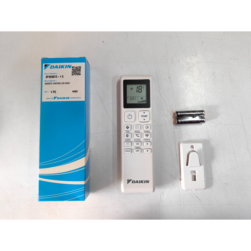 DAIKIN Wireless Inverter Air Conditioner Remote Control (ORIGINAL) With ...