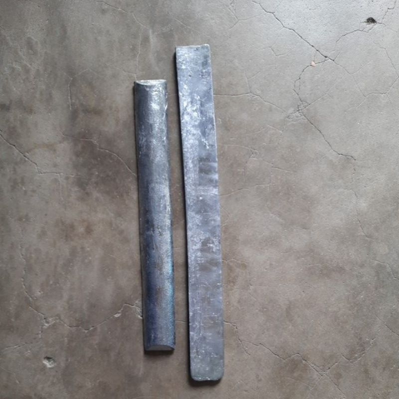 Timah Keping. Half Round Lead and Flat Plate Lead. | Shopee Malaysia