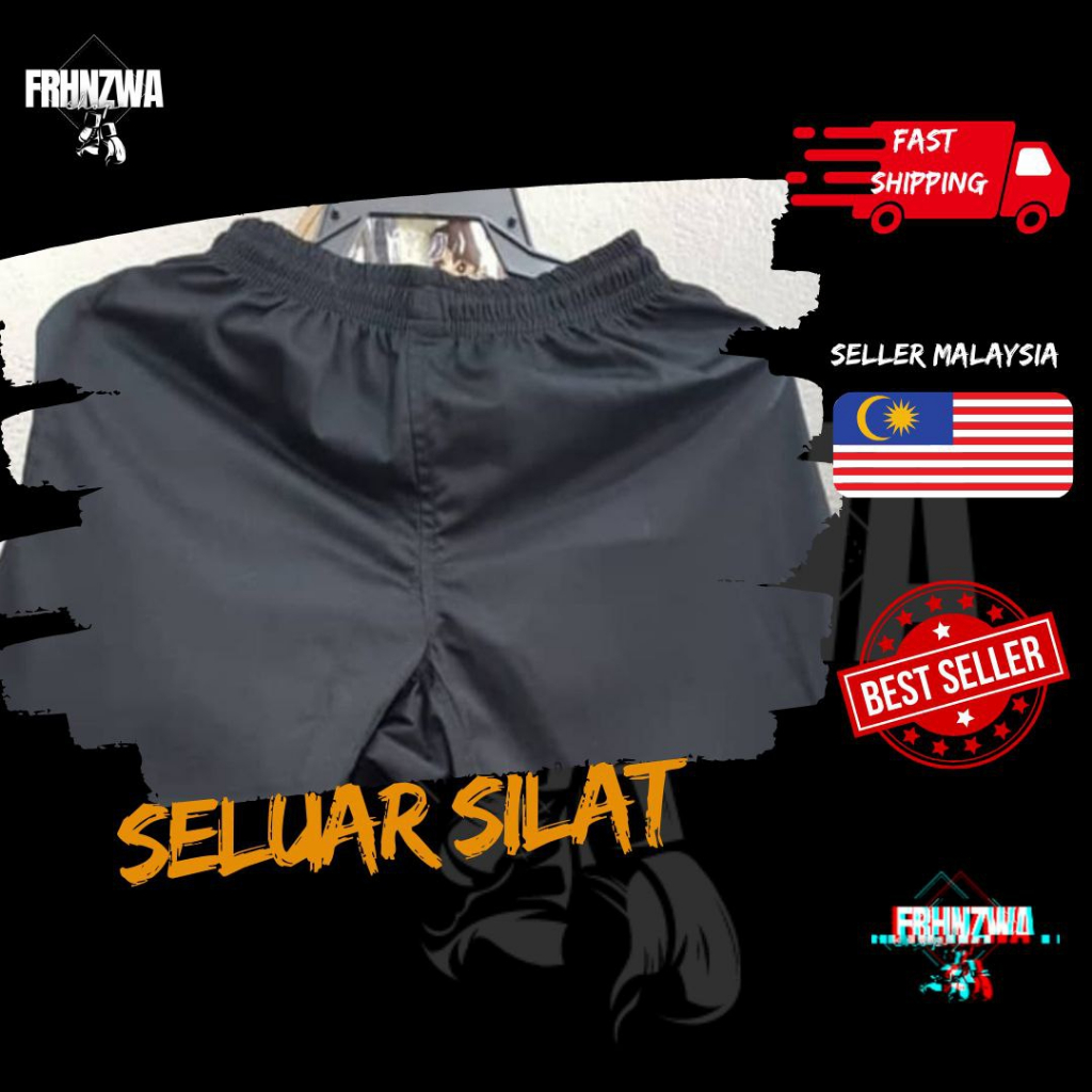 🔥READY STOCK 🔥 SELUAR SILAT HITAM | Shopee Malaysia