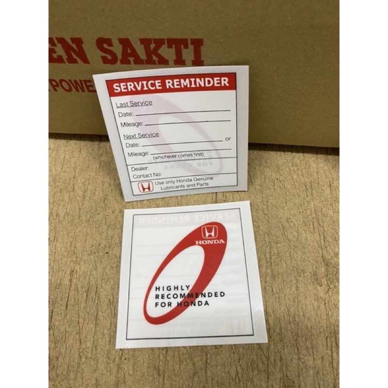 MILEAGE STICKER X 1pcs | Shopee Malaysia