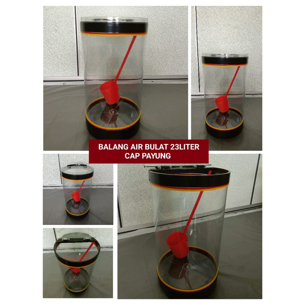 BALANG AIR BULAT 23 LITER CAP PAYUNG BALANG AIR NIAGA | Shopee Malaysia