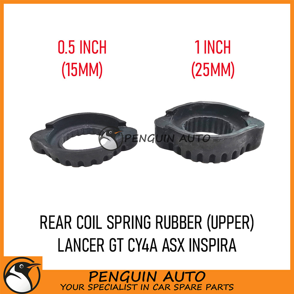 PROTON INSPIRA MITSUBISHI LANCER GT CY4A ASX REAR COIL SPRING RUBBER UPPER | Shopee Malaysia