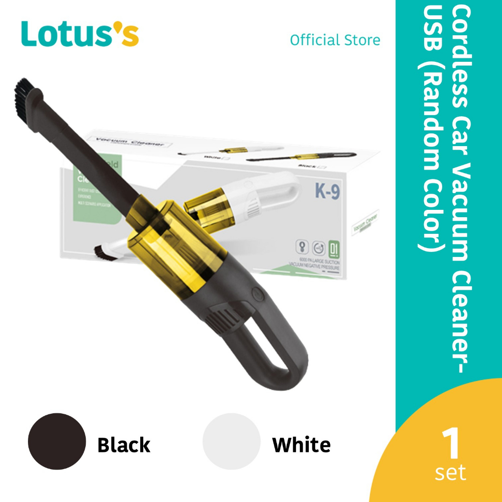 Cordless Car Vacuum Cleaner Usb Random Color Shopee Malaysia