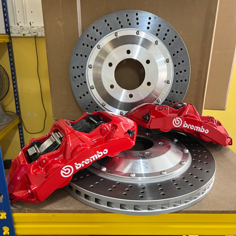 4x4 Brembo F50 18z GT6 Caliper Original Refurbish Brake Disc Rotor ...