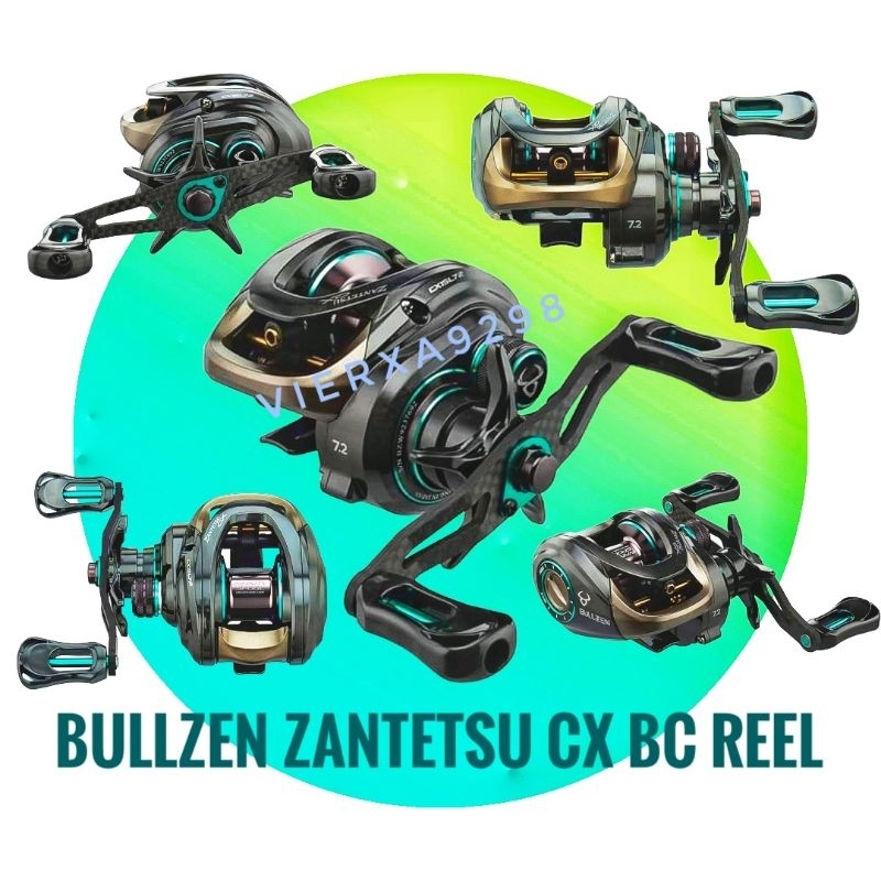 Bullzen Zantetsu CX BC bait casting reel 2023 model | Shopee Malaysia