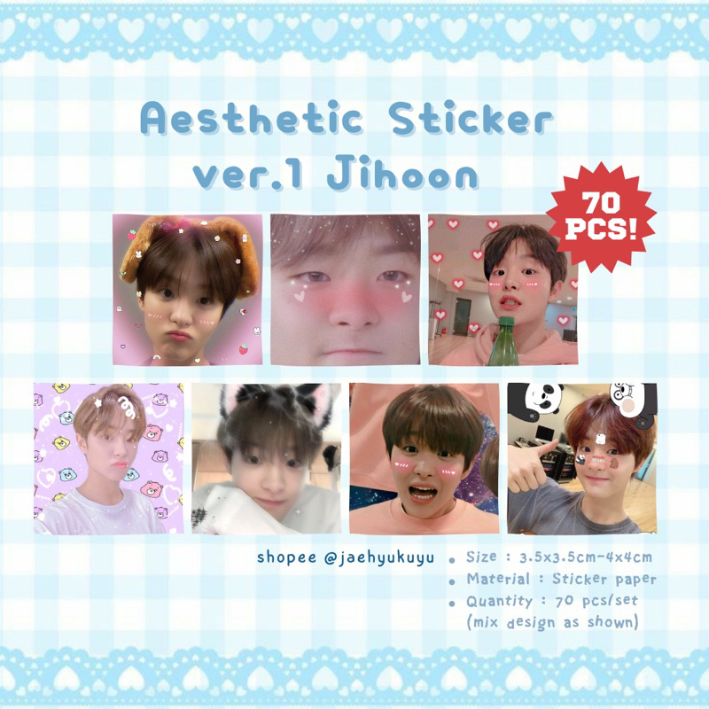 (P3) TREASURE Happy Mail Sticker Aesthetic Memes Cute Stickers Set Deco ...