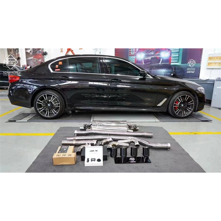 PLUG N PLAY BMW 5 SERIES 530I G30 2.0 3.0 RES EXHAUST CAT-BACK ...