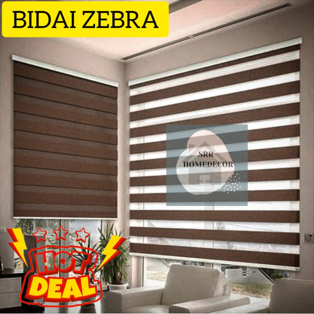 ListonX Bidai Tingkap 🔥 Ready Stock 🔥 for Home Decor | Zebra Blind ...