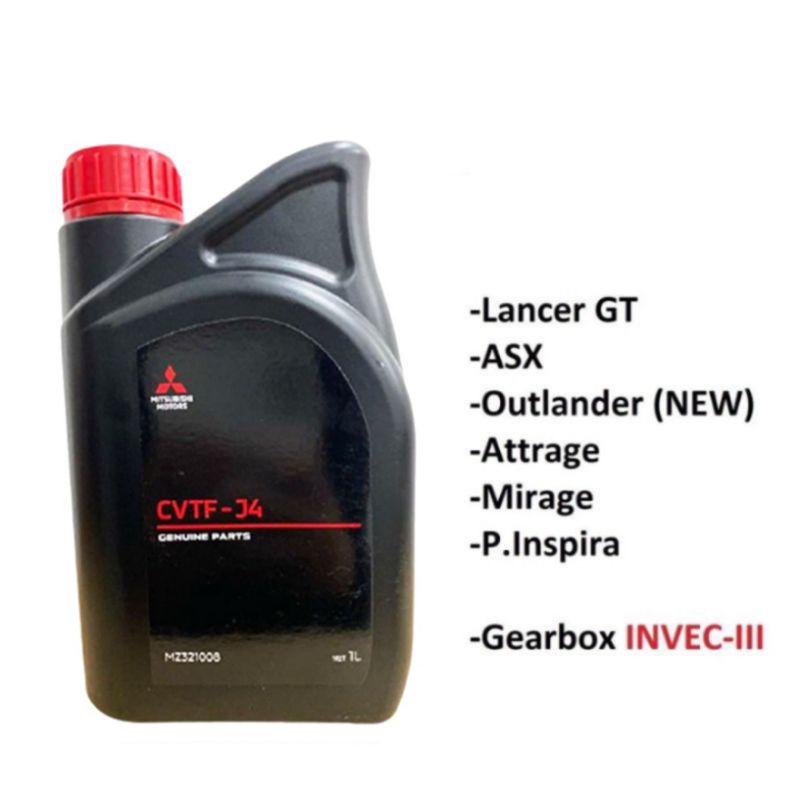 Mitsubishi CVT J4 Auto Transmission Oil 1 Liter , Mitsubishi Motors ...