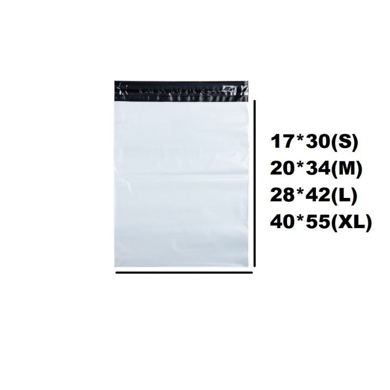 Parcel Bag Packaging Bag Parcel Plastic Plastik Pos Flyer 17x30s ...