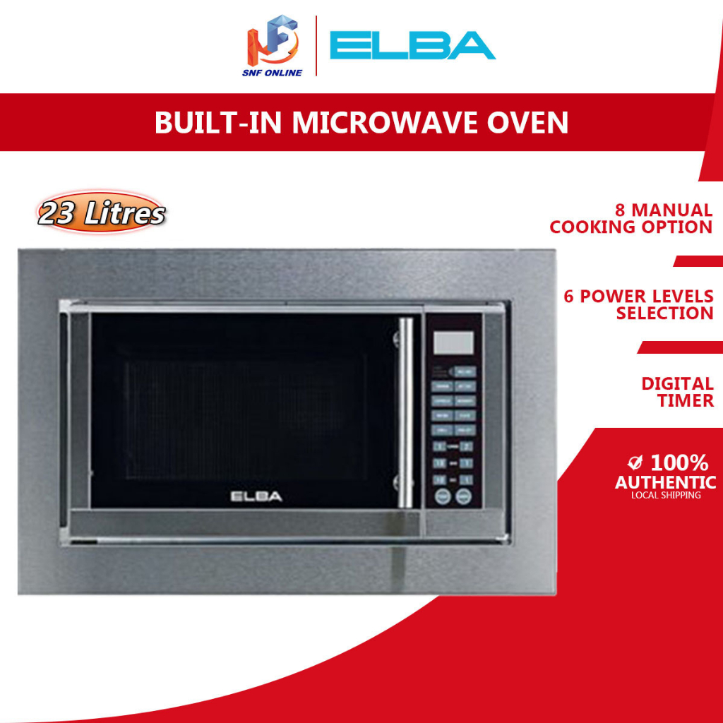 Elba Built In Microwave Oven (23L) EMO-2306BI | Shopee Malaysia