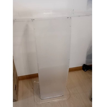 Rostrum Stand Podium Acrylic Rostrum With LED Light Podium Speak Stage ...