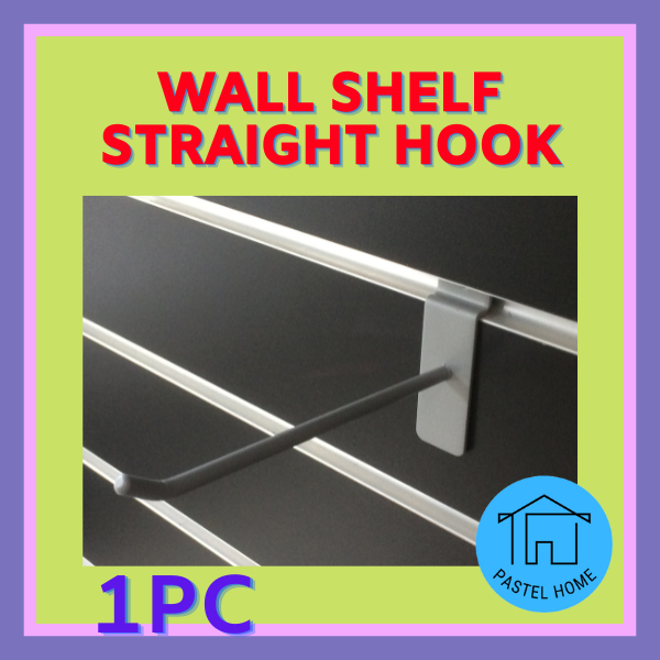 Wall Display Shelf Hook Wall Panel Holder Straight Hook 10 Inch ...
